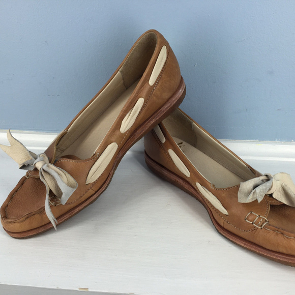 Anthropologie | Shoes | J Shoes Brown Leather Loafer Women 6 Anthro ...